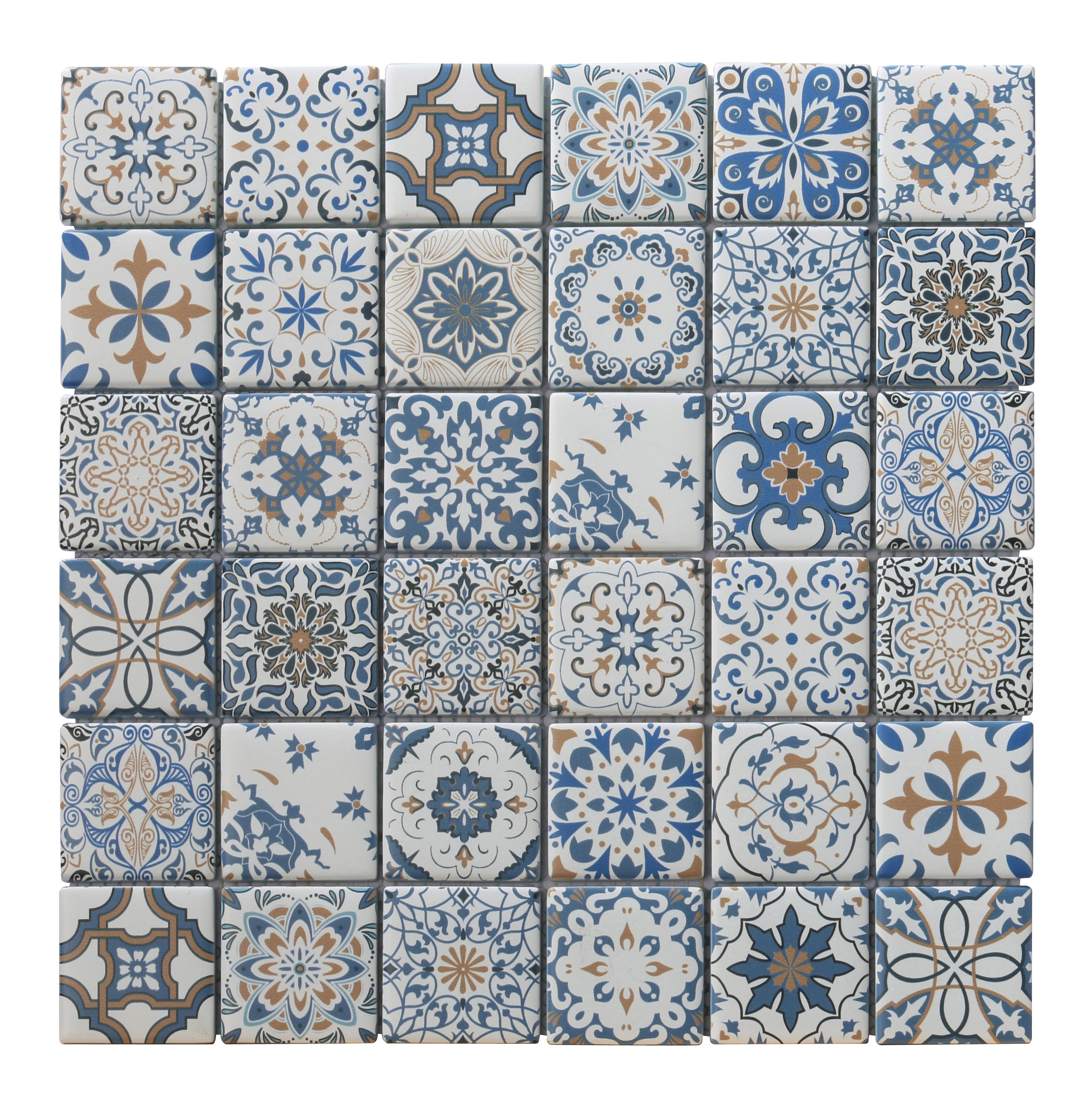 Laser Inkjet Glass Mosaic Wall Tiles– Mosaic Studio Inc