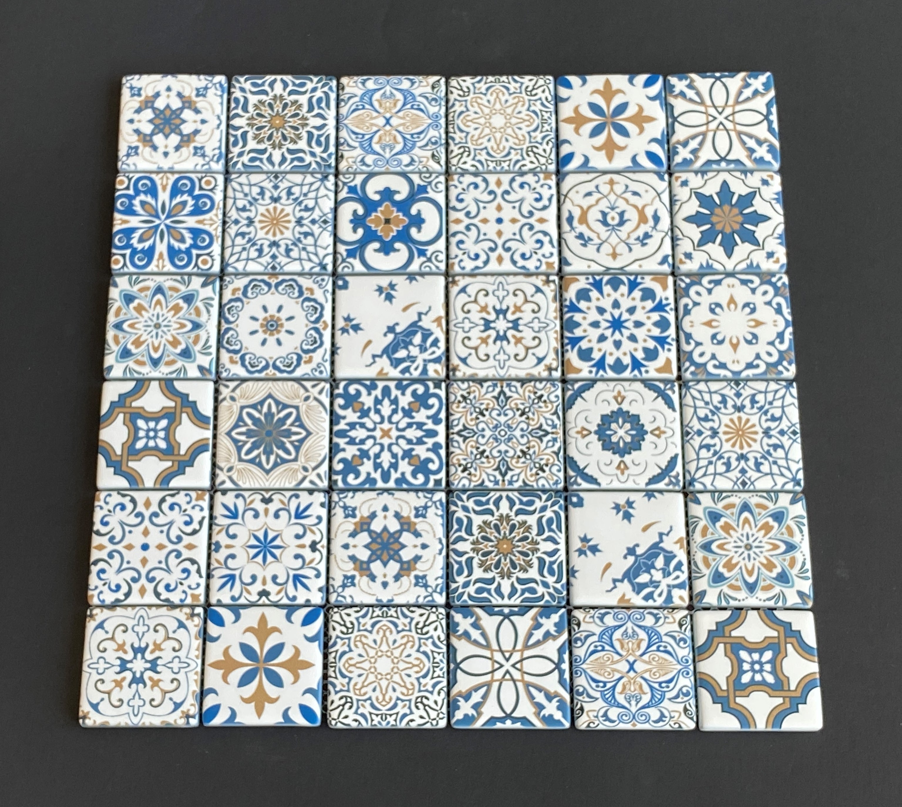 Laser Inkjet Glass Mosaic Wall Tiles– Mosaic Studio Inc