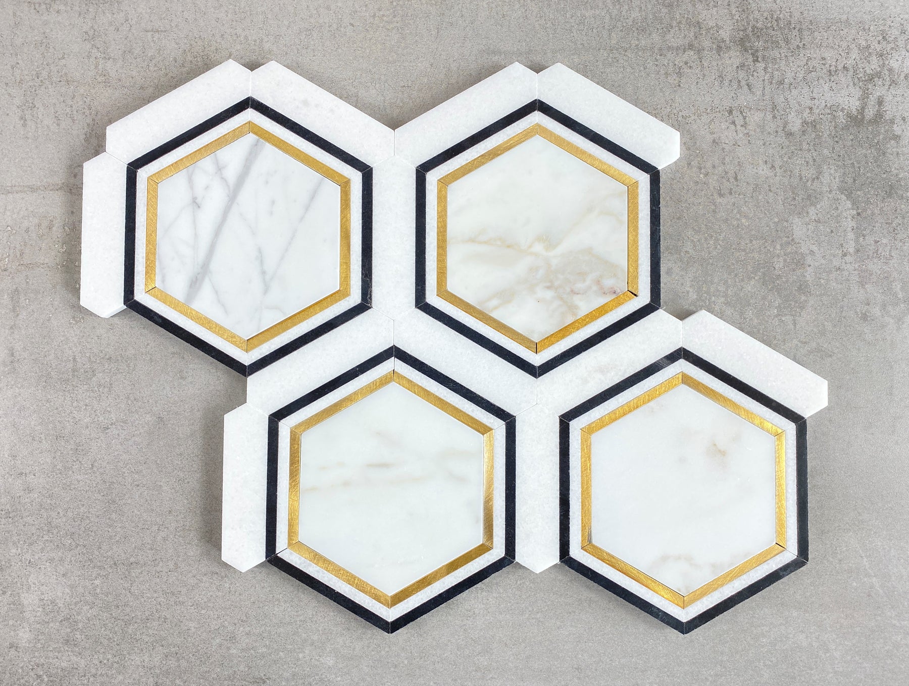 Marble & Metal– Mosaic Studio Inc