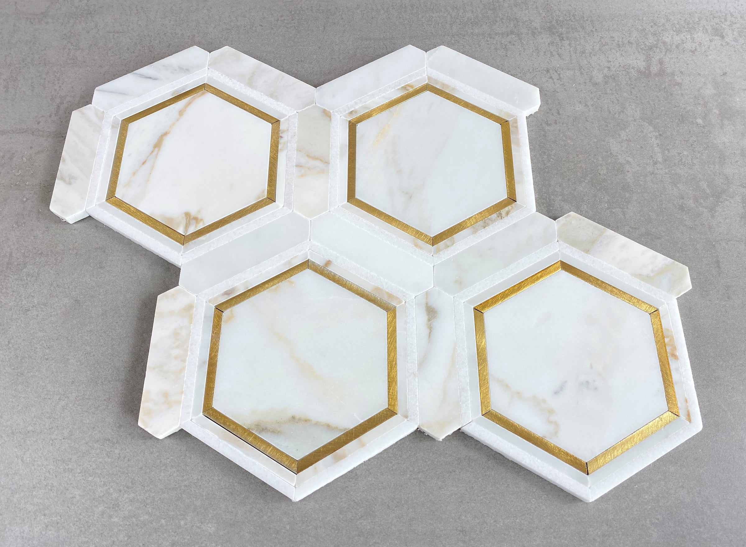 Marble & Metal– Mosaic Studio Inc